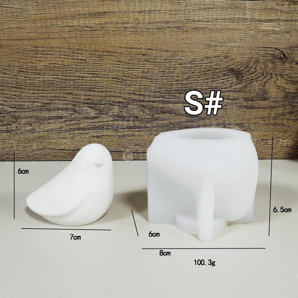 Simple Bird Silicone Mold-fat Bird Candle Mold-scented Candle Mould ...