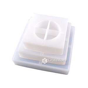 Large Square Ashtray Mold-silicone Ashtray Mold-square Ashtray Resin ...