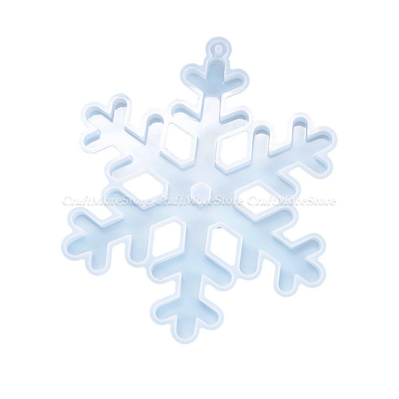 Big Size Snowflake Silicone Mold-snowflake Pendant Resin Molds-diy ...