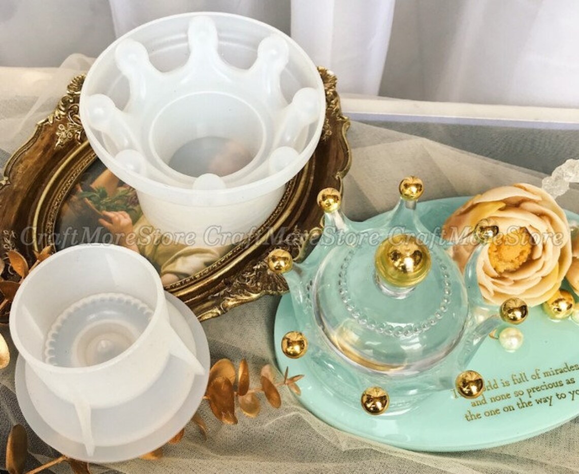 Crown Shape Storage Box Silicone Mold-crown Jewelry Box Resin - Etsy