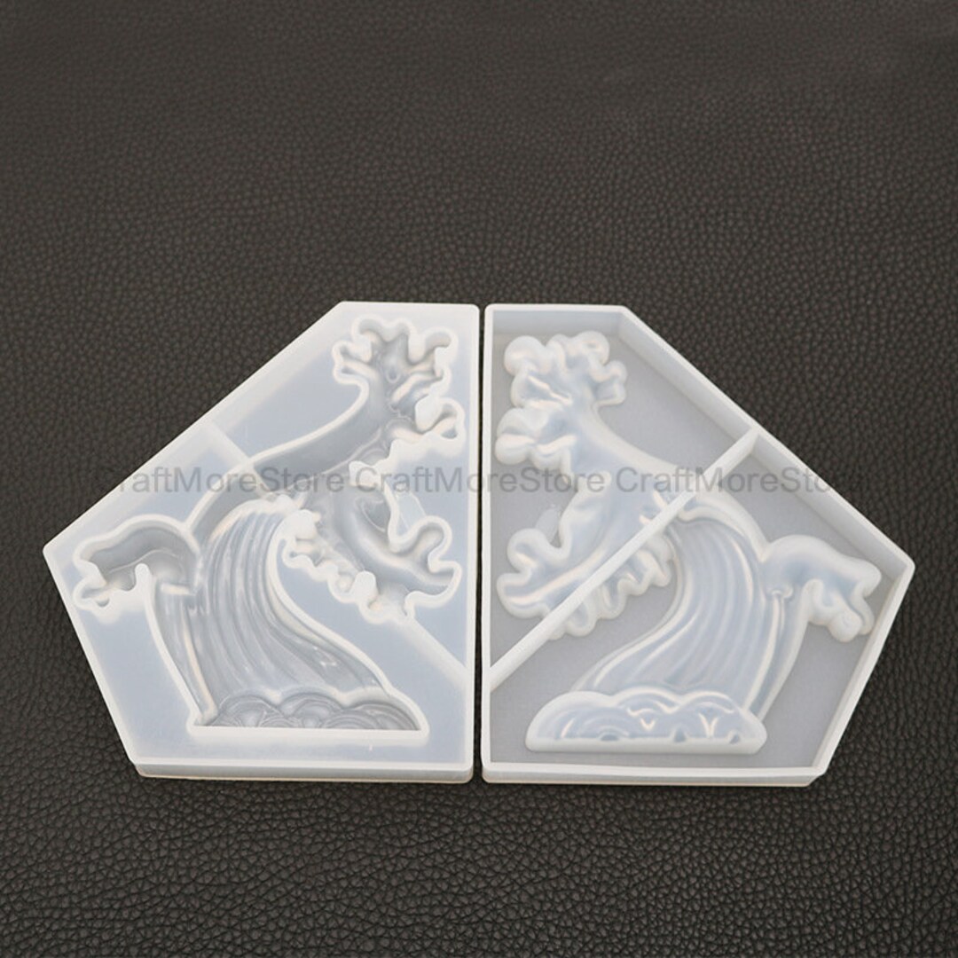 Wave Shape Mould Wave Silicone Mold Resin Molds Bead Mold Home ...