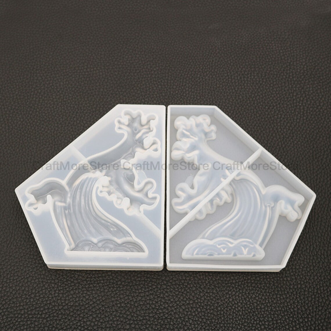 Wave Shape Mould Wave Silicone Mold Resin Molds Bead Mold Home - Etsy