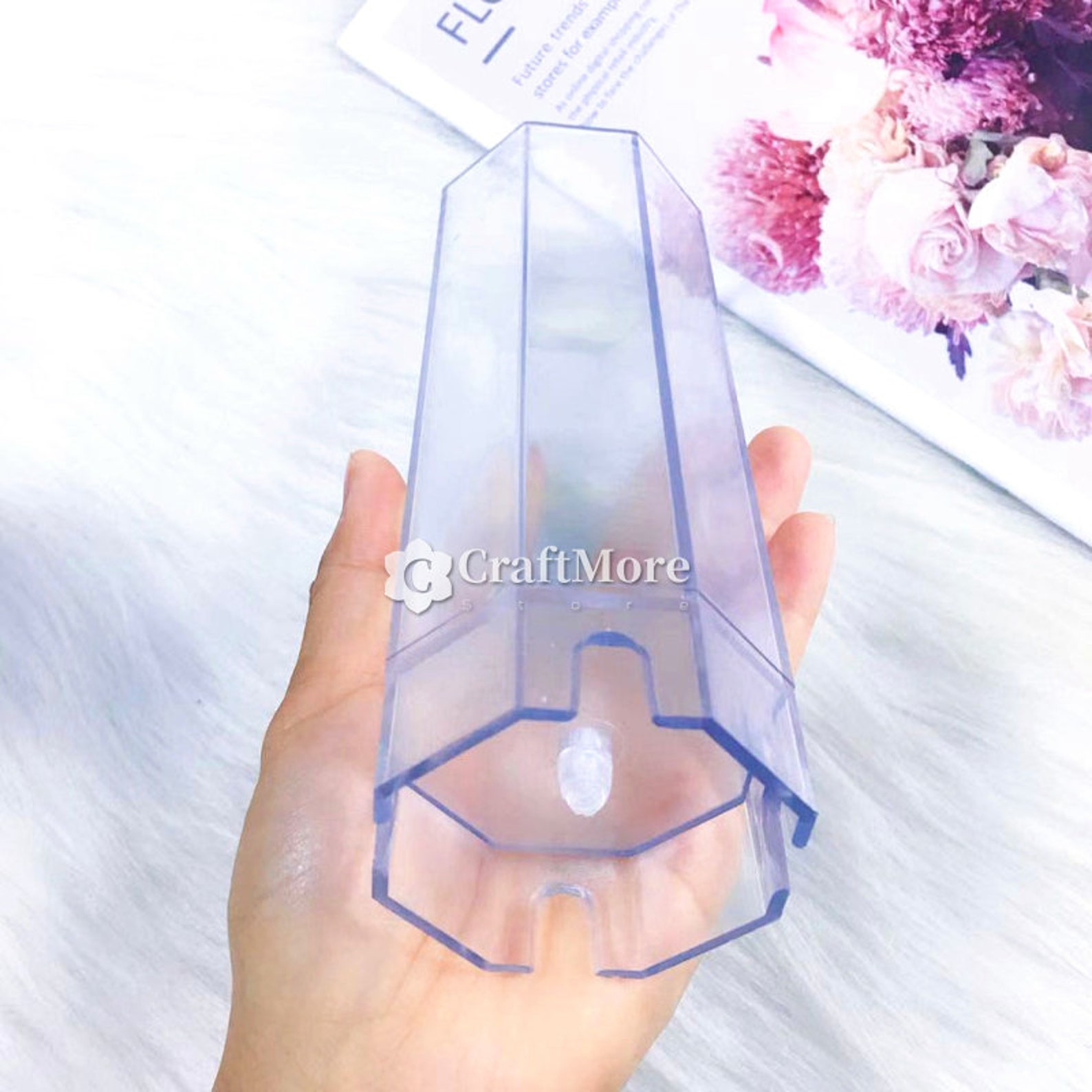 Retro Octagon Candle Mold-acrylic Candle Mold-candle Molds for - Etsy