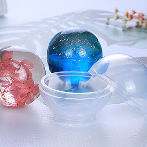 Spherical Silicone Mold, UV Resin Ball Transparent Silicone Mold - Etsy