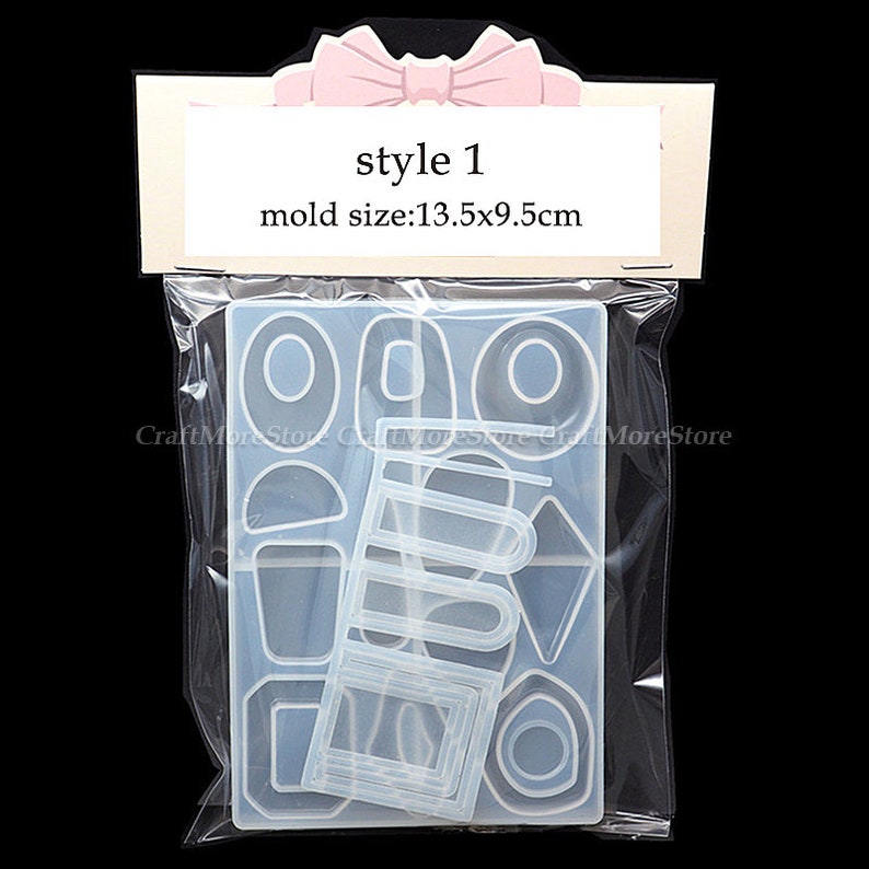 Irregular Pendant Silicone Mold-geometric Resin Pendant - Etsy