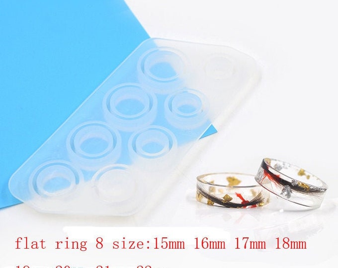 17mm-23mm Silicone Ring Mold-diamond Faceted Ring Mold-cutting - Etsy