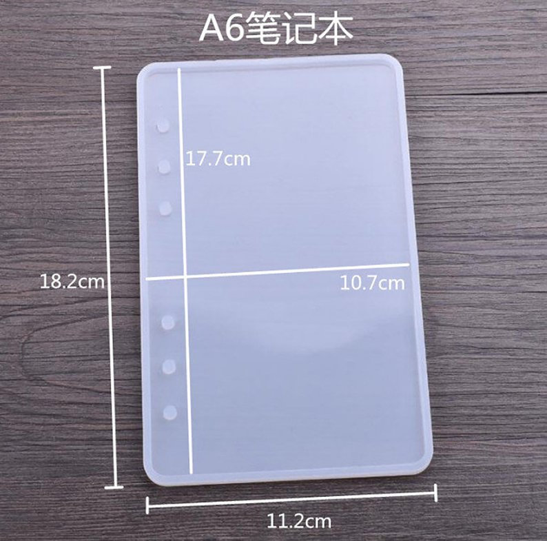 Smooth Surface Notebook Cover Silicone Mold Epoxy Resin Moulds | Etsy