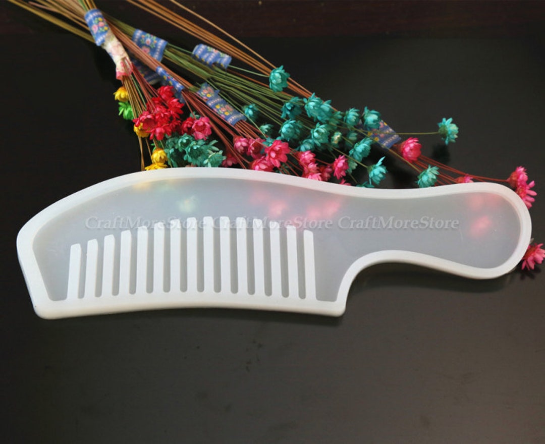 Kawaii Silicone Comb Mold-resin Molds for Comb DIY Making-cute UV Resin ...