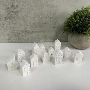 12-grid Mini House Silicone Mold-small House Concrete Mold-cute House ...