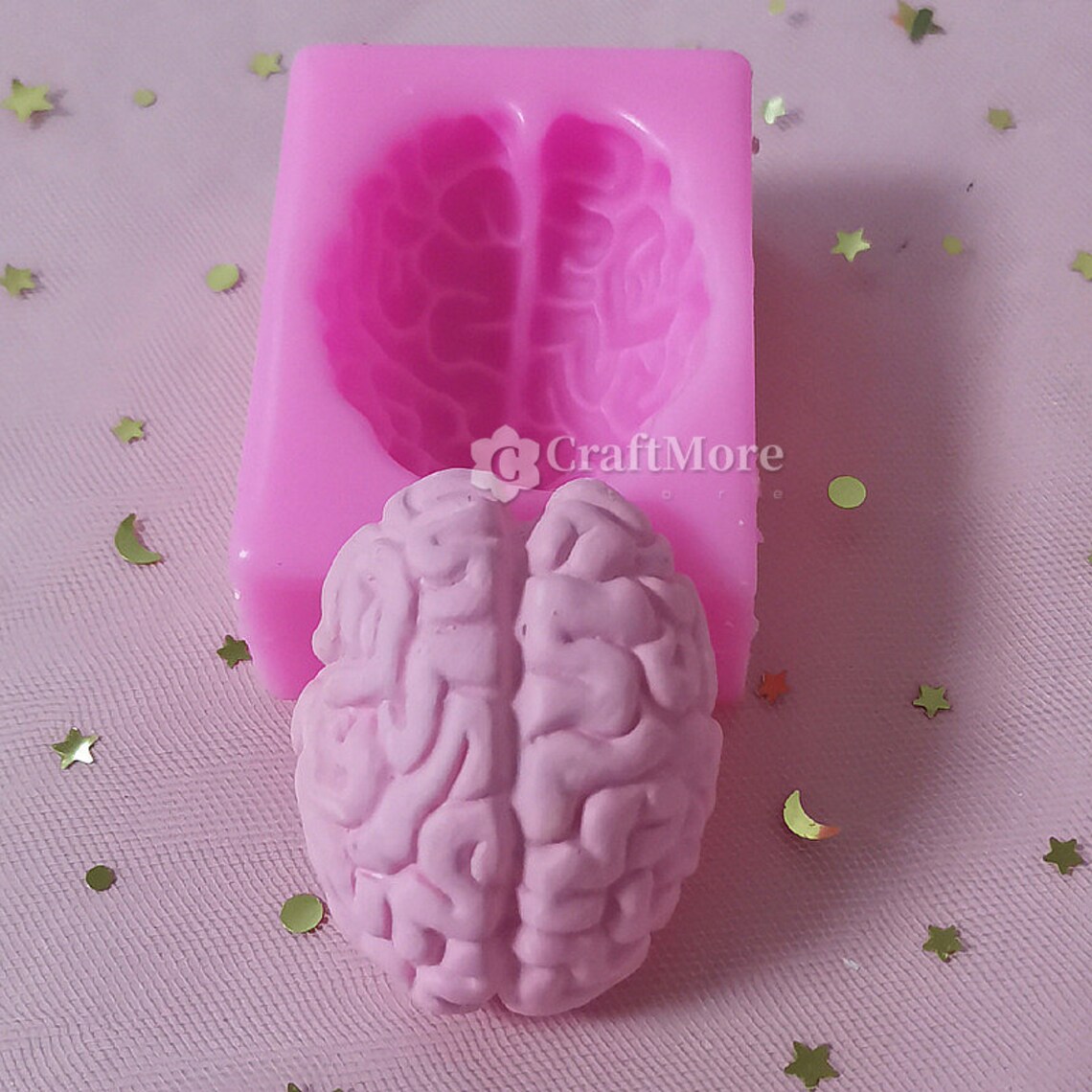 Silicone Brain Mold-creative Brain Resin Molds-brain Candle - Etsy