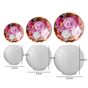 3 Sizes Sphere Silicone Molds-sphere Ornaments Resin Mold-sphere Candle ...