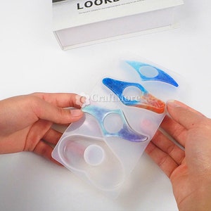 Book Page Holder Silicone Mold-book Ring Mold-thumb Page Spreader Mold ...
