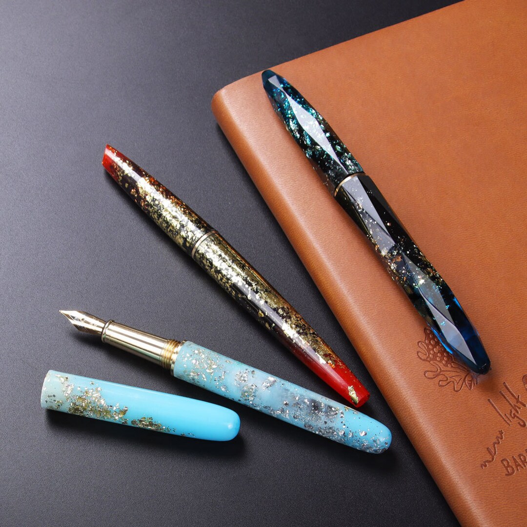 Creativity Pen Silicone Mold-fountain Pen Resin Mold-entrance School ...