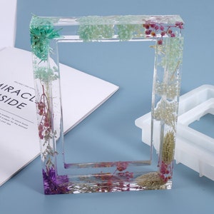 Square Creative Photo Frame Silicone Mold-home Decoration Resin Molds ...