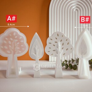 Silicone Tree Mold-simple Trees Candle Mold-car Vent Air Freshener ...