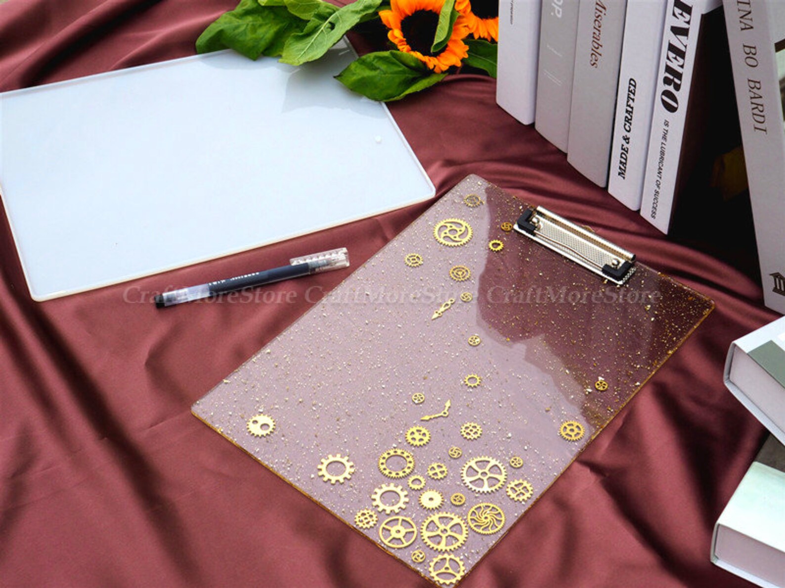 Smooth Surface Folder Silicone Mold-drawing Board Resin | Etsy