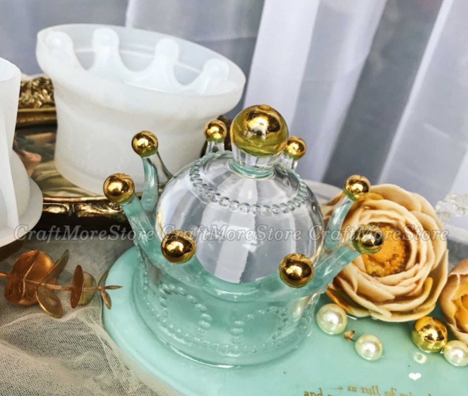 Crown Shape Storage Box Silicone Mold-crown Jewelry Box Resin - Etsy