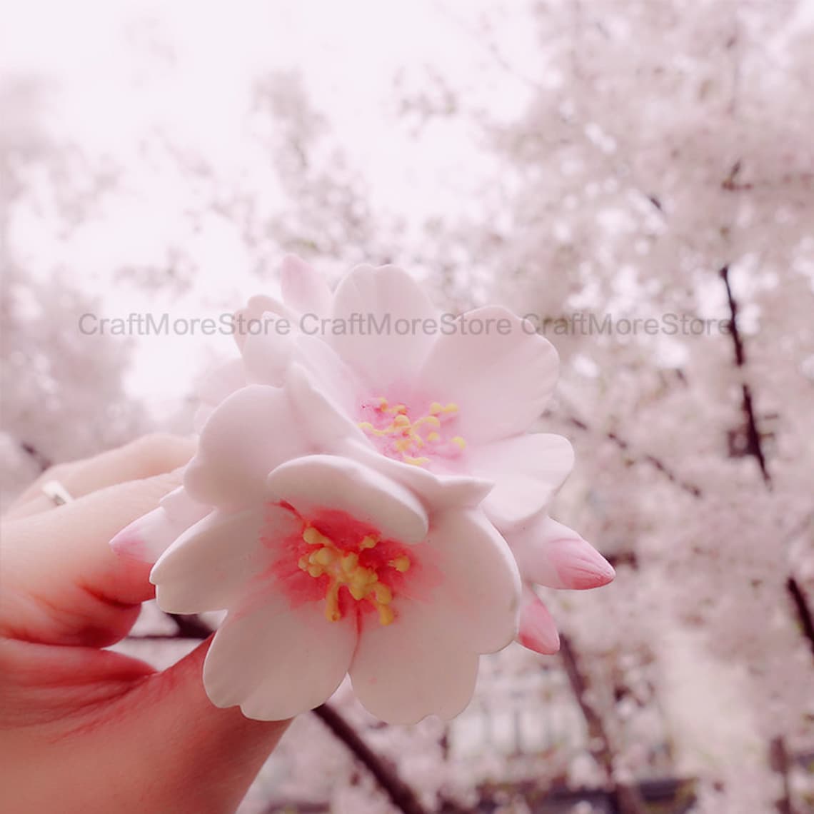 3D Sakura Silicone Mold Japanese Style Resin Molds for Making - Etsy