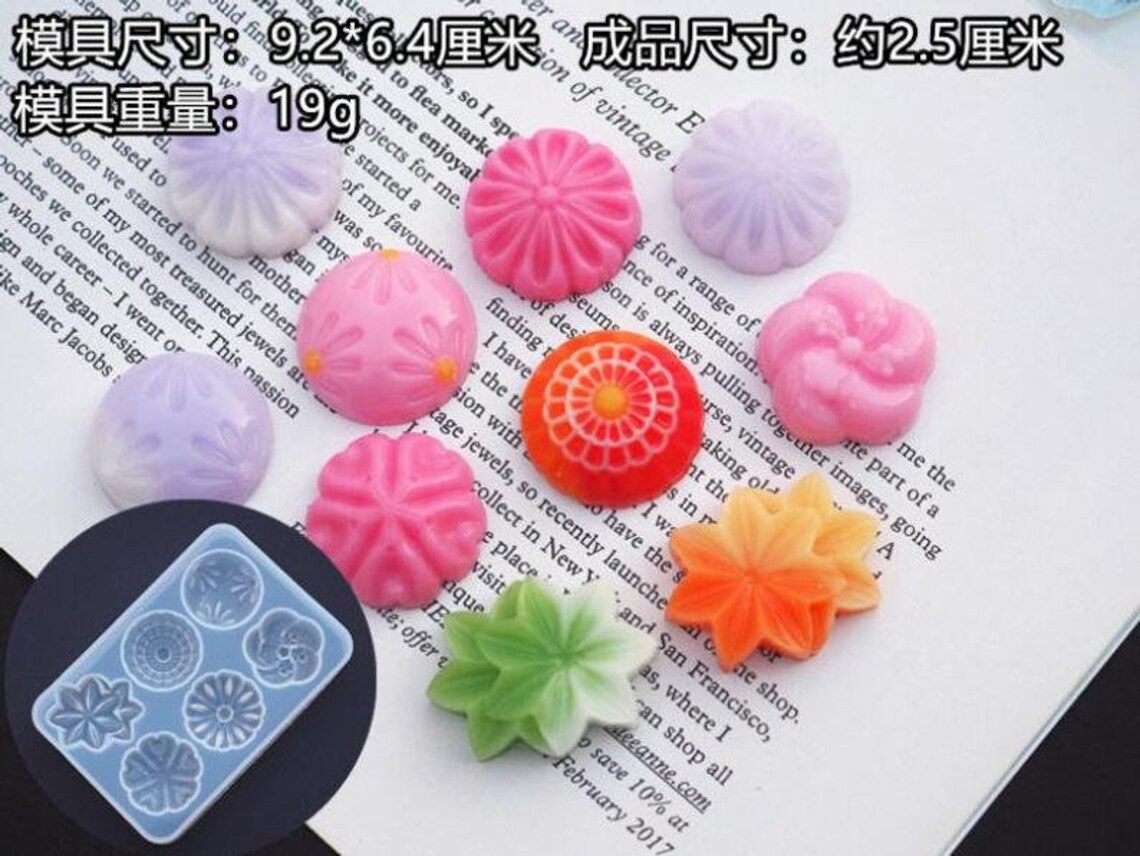 Kawaii Candy Shape Silicone Mold-cute Cookies Shape Pendant | Etsy