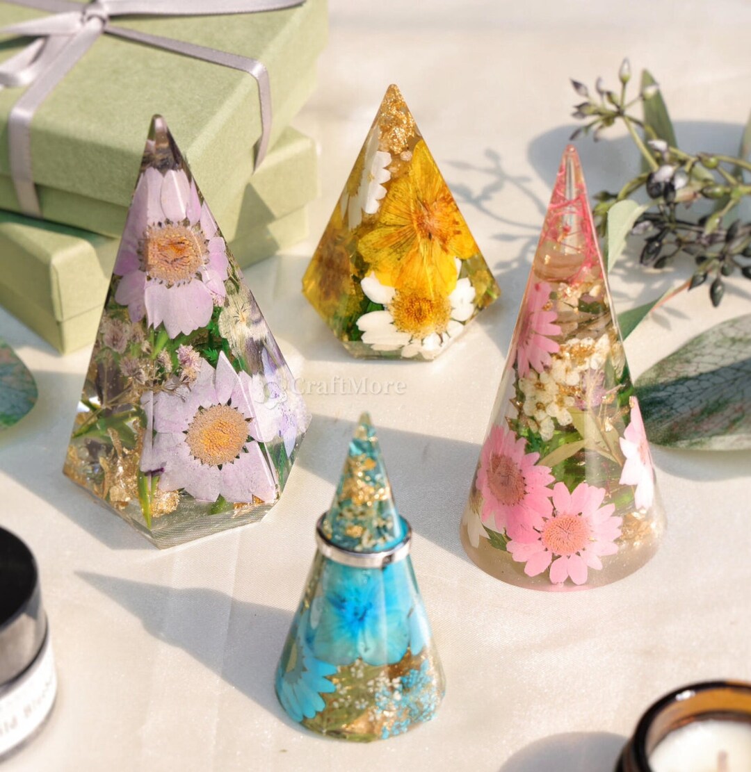 8 Styles Cone Silicone Mold-cone Resin Mold-epoxy Resin Ring Holder ...