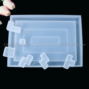 Creative Tetris Silicone Mold for Resin Craft-epoxy Resin Molds for ...