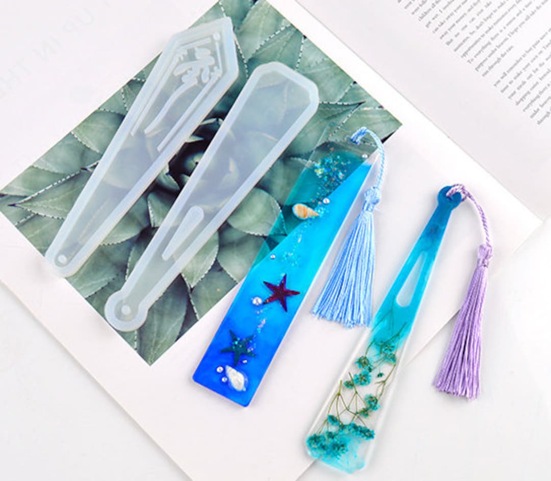 Bookmarks Silicone Mold - Resin Ruler Silicon Mould - for Jewelry Token ...