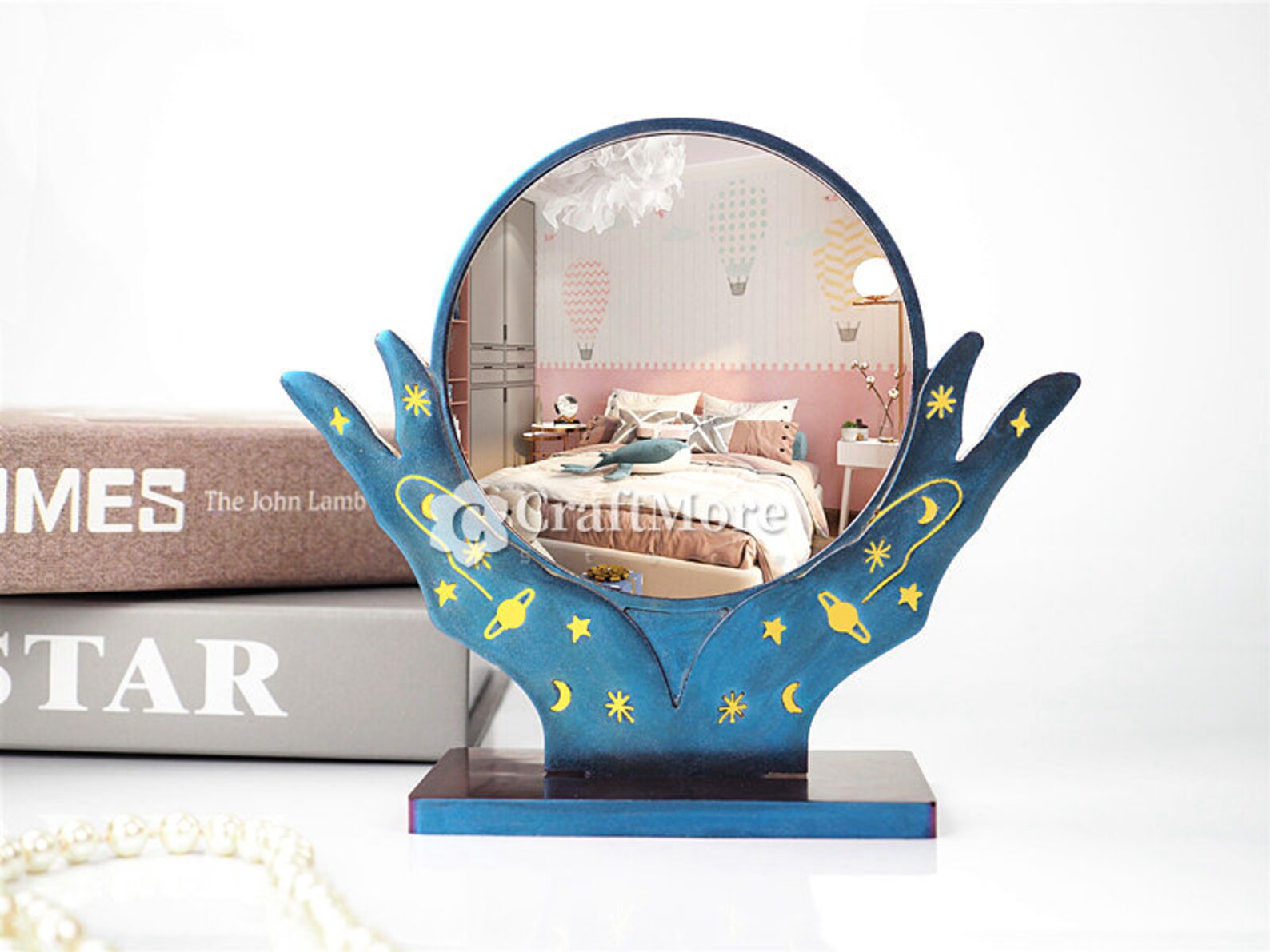 Hand Shape Silicone Mirror Mold-mirror Resin Mold-home | Etsy