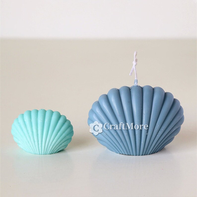 4 Styles Shell Candle Mold-acrylic Scallop Candle Mold-acrylic Candle ...