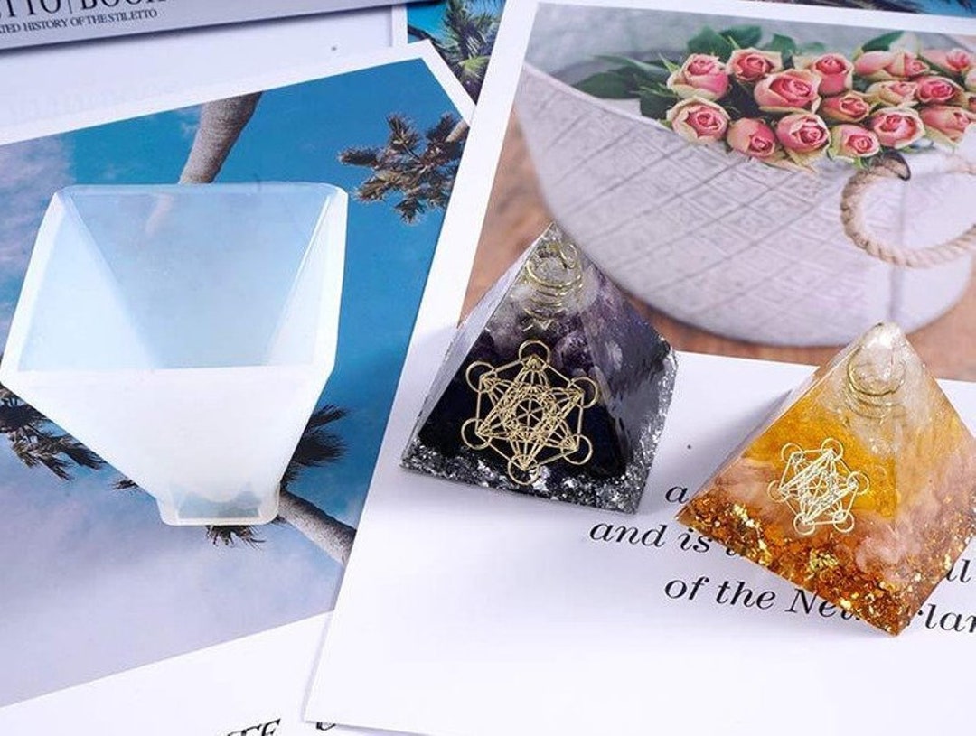 Triangle Silicone Mold for Home Decoration - New Pyramid Epoxy Resin ...
