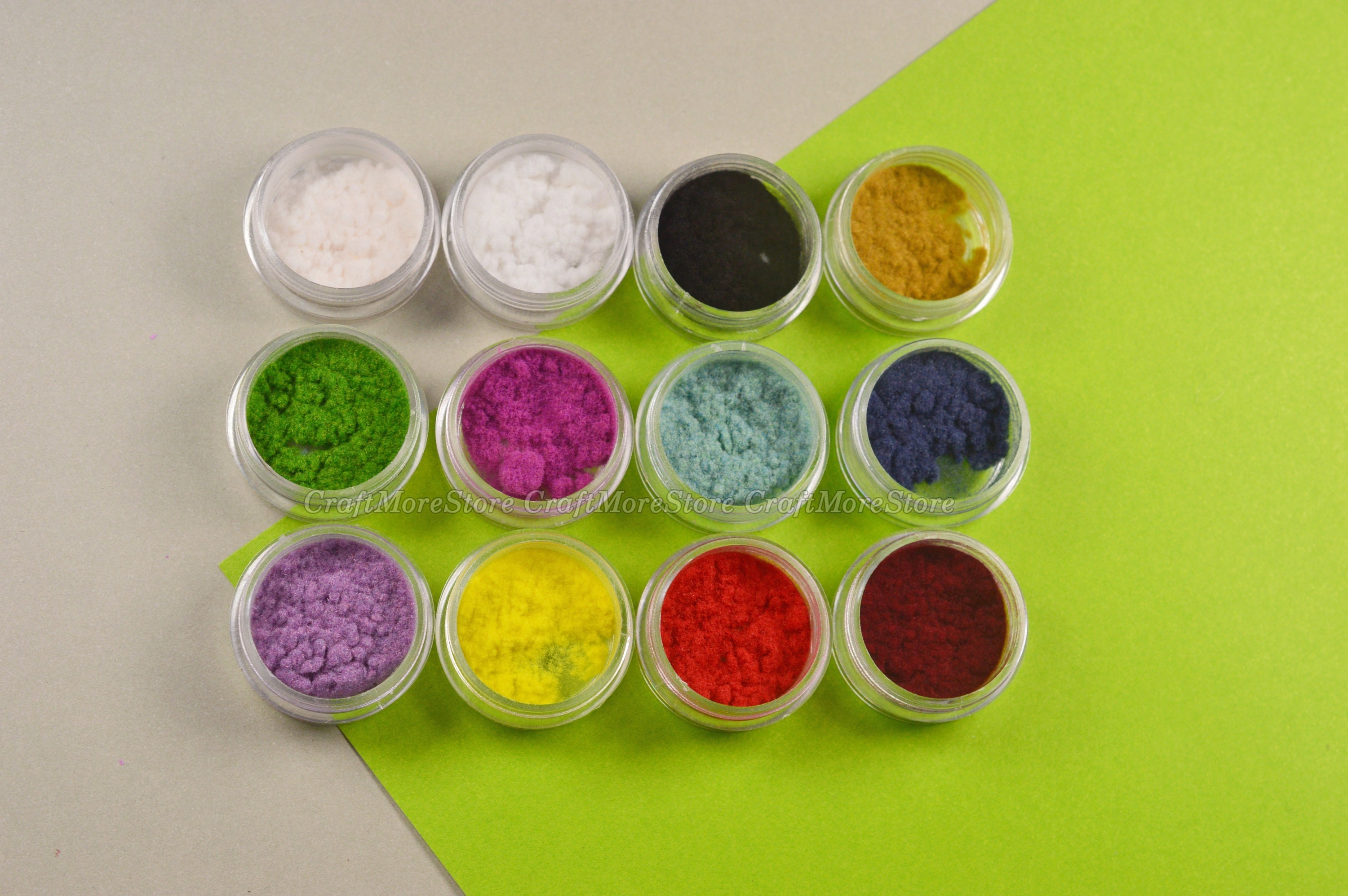 12 Colors Velvet Powder-resin Mold Filler-fillers for Silicone - Etsy