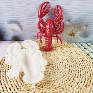 Lobster Silicone Mold-lobster Patch Resin Mold-silicone Lobster Wall ...