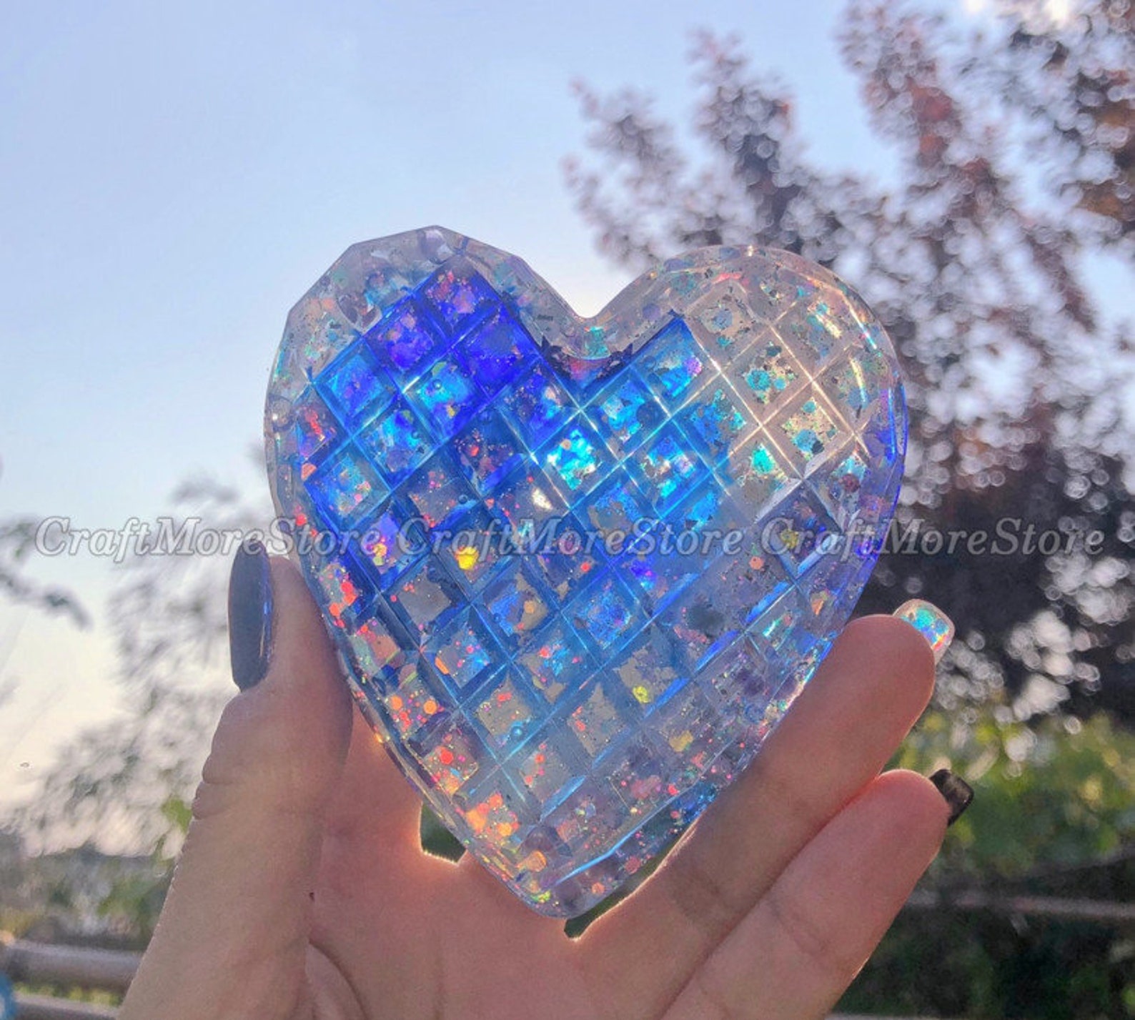 Heart Storage Box Silicone Mold DIY Silicone Mold Resin - Etsy