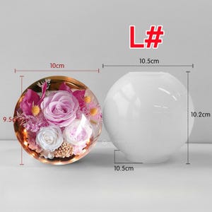 3 Sizes Sphere Silicone Molds-sphere Ornaments Resin Mold-sphere Candle ...