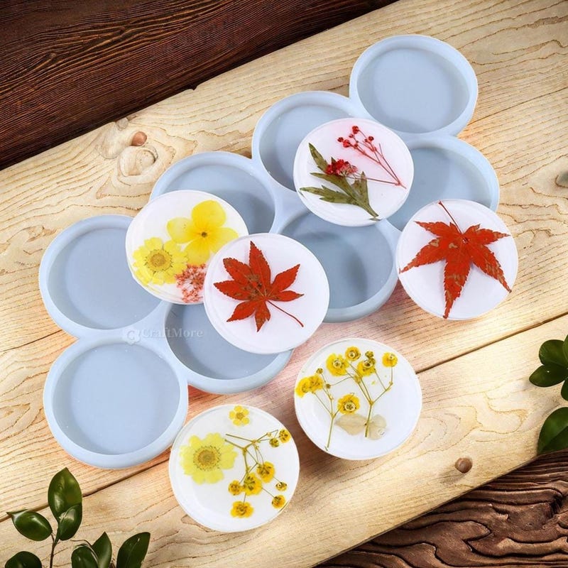 Round Resin Art - Etsy