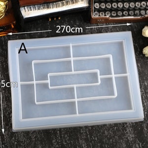 Creative Tetris Silicone Mold for Resin Craft-epoxy Resin Molds for ...