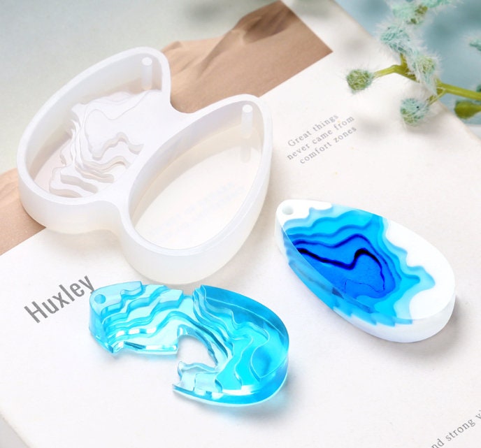 Creative Beach Silicone Pendant Mold-terrace Silicone Mold for - Etsy