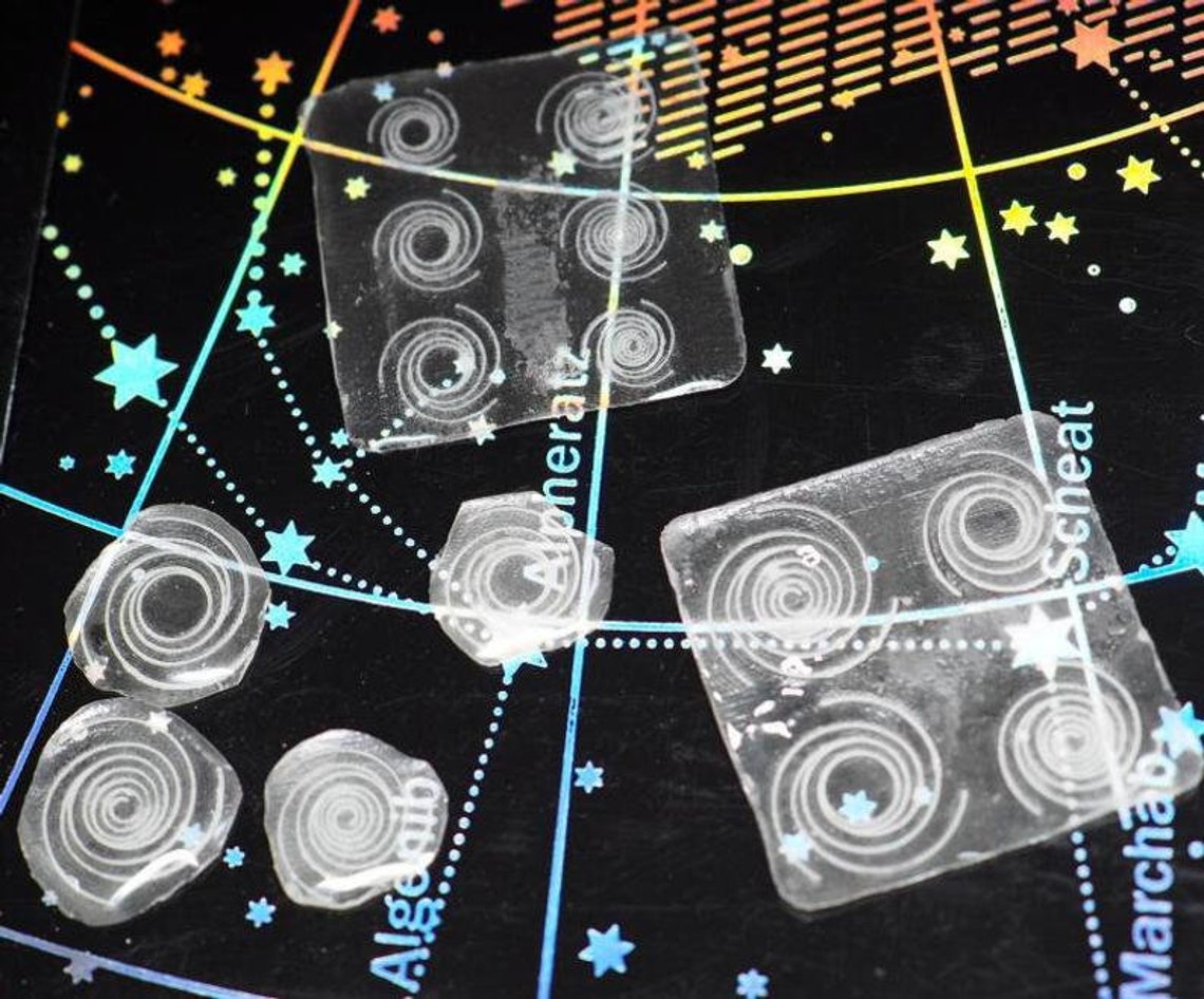 Silicone Galaxy Model-galaxy Whirlpool Silicone Mold Filler-resin ...