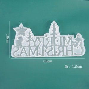 Christmas Silicone Mold-christmas Tree Resin Mold-christmas - Etsy