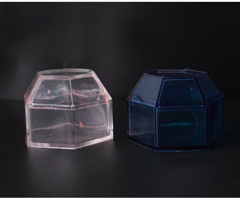 Jewelry Box Mold,silicone Box Mold,epoxy Resin Box Molds, Creative ...