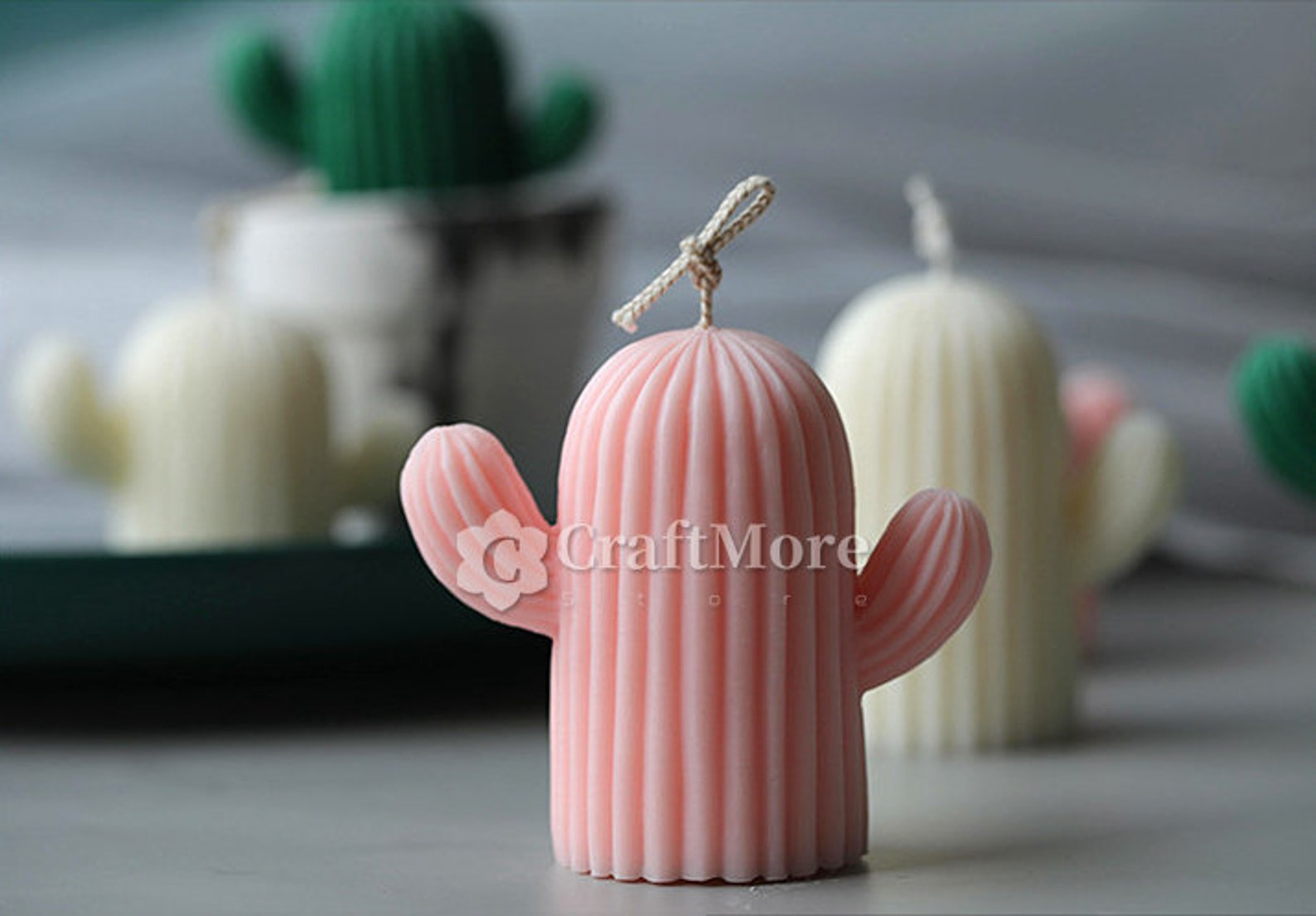 Silicone Cactus Mold-succulent Candle Mold-cactus Candle Mold-silicone ...