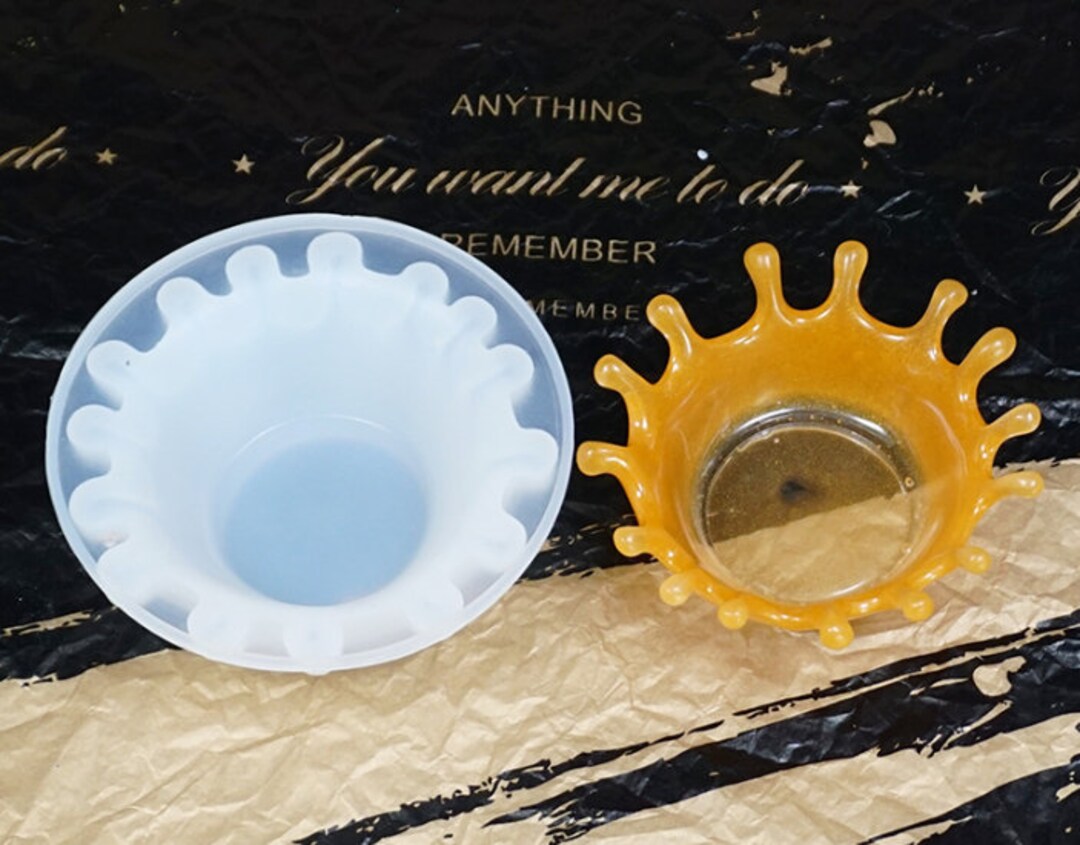 Glossy Silicone Ashtray Mold,epoxy Resin Drop Shape Ashtray Mold ...