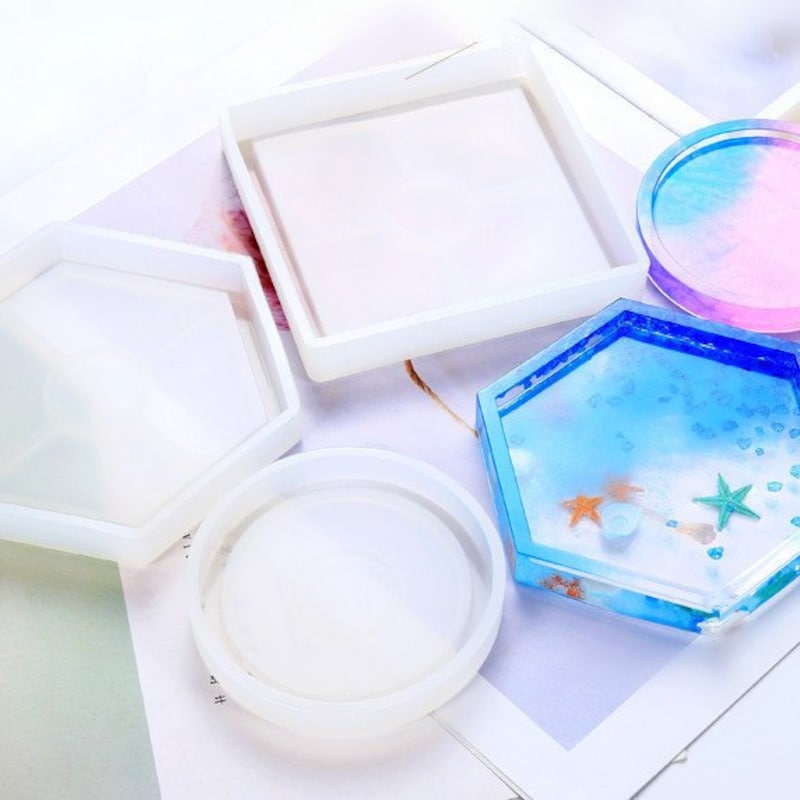 Resin Coaster Mold - Etsy