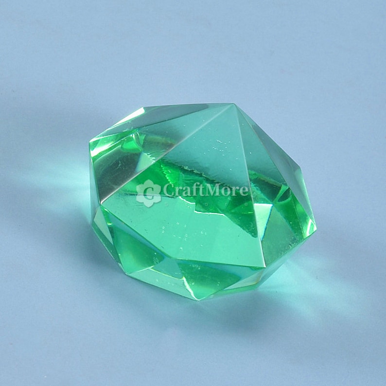 8 Grids Diamond Resin Molds-silicone Diamond Mold-cut Face Diamond ...