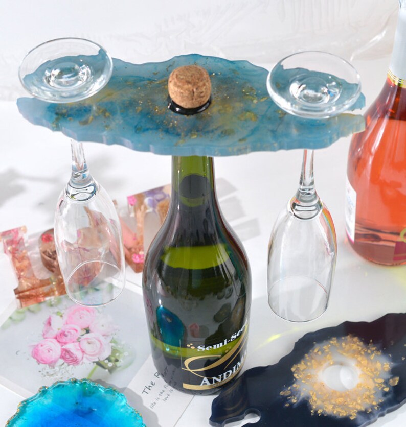 Wine Rack Mold-irregular Wine Glass Rack Resin Molds-silicon - Etsy