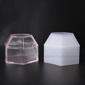 Jewelry Box Mold,silicone Box Mold,epoxy Resin Box Molds, Creative ...