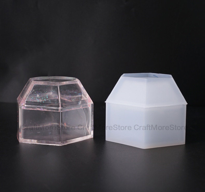 Jewelry Box Mold,silicone Box Mold,epoxy Resin Box Molds, Creative ...