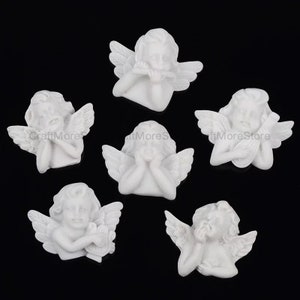Seven Hole Music Angel Molds for Plaster Diy Baroque Mini Angel Baby ...
