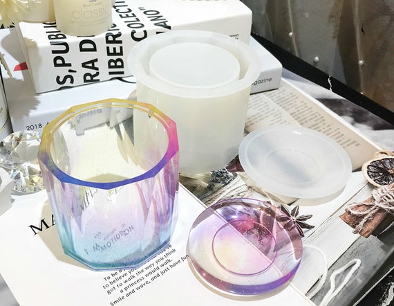 Rhombus Section Crystal Box Silicone Mold-storage Box Resin - Etsy