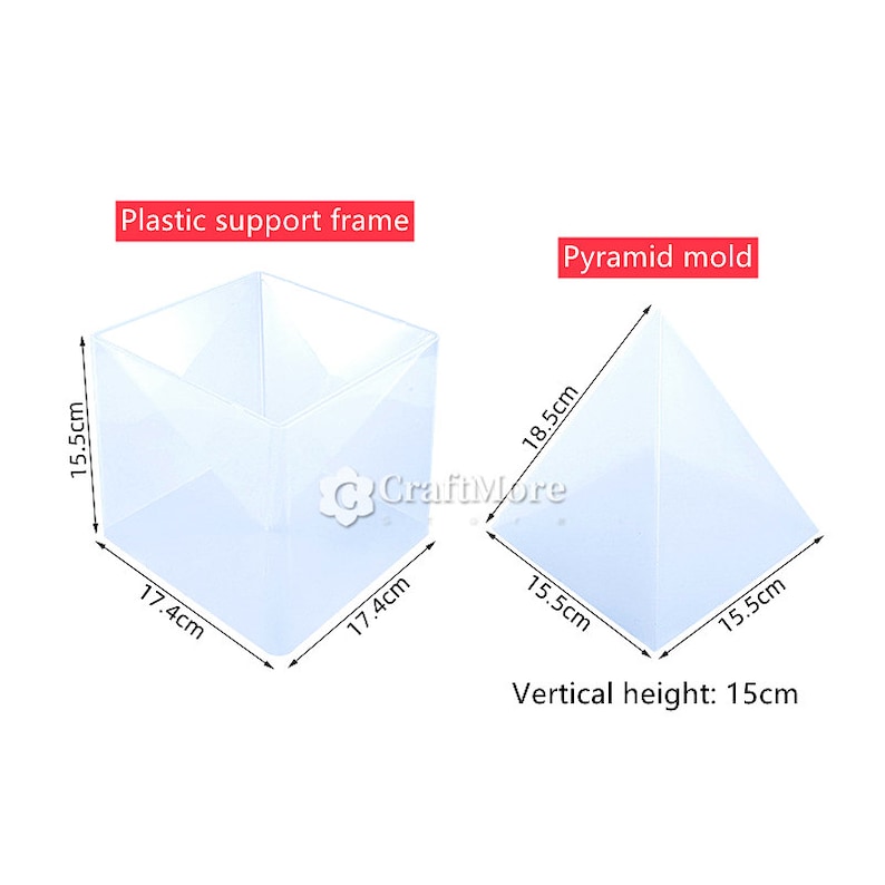 Large Size Pyramid Shape Silicon Mold DIY Silicone Mold | Etsy