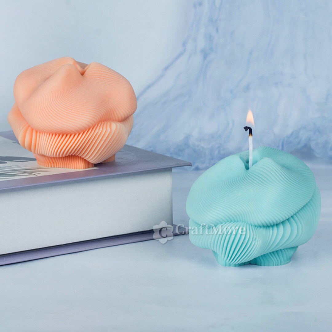 Abstract Twisted Vortex Candle Mold-striped Cylinder Candle - Etsy